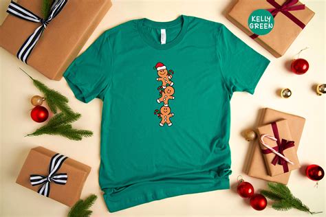 Cute Gingerbread Man Shirt Funny Christmas Shirt Funny Baker Etsy
