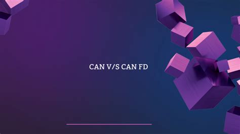 Difference Between CAN And CAN FD