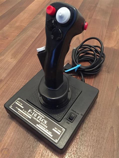 Thrustmaster F 16 Flight Sim Joystick Flcs And Tqs B261 Weapons Control System 1792250215