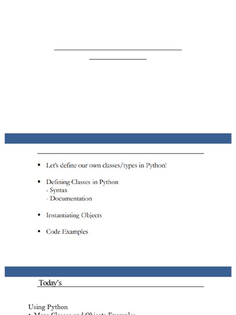 Cs 116 Oop Week 4 Classes And Objects Practice In Python Pdf