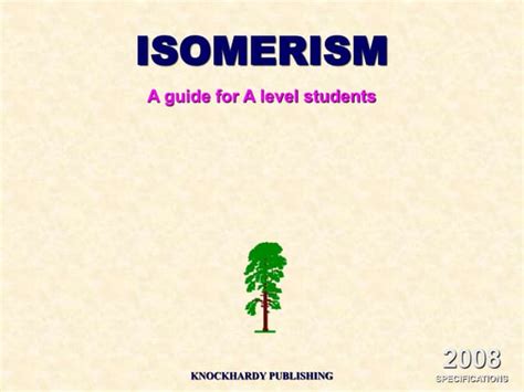Isomerism And Classification Based On Stereochemistry Ppt