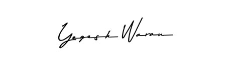 79 Yogesh Waran Name Signature Style Ideas New E Signature