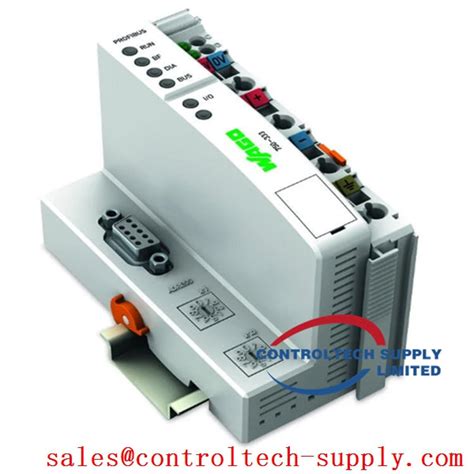 wago 750 333 profibus dp fieldbus coupler in stock controltech supply