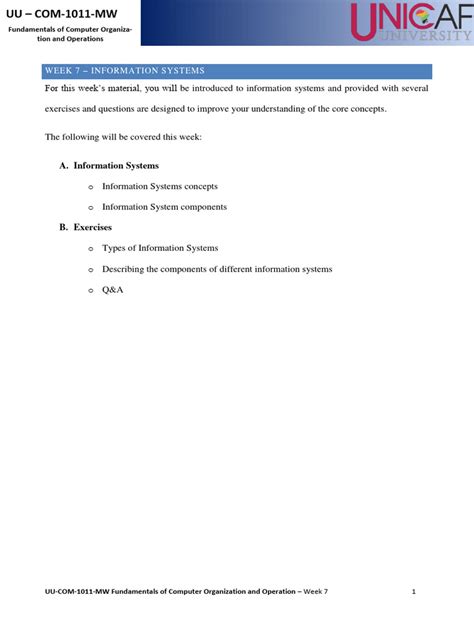 week 7 information systems pdf information system