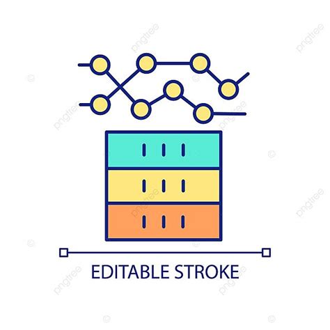Variability In Big Data Rgb Color Icon Linear Variability Operation