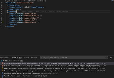 Ionide Removes Langversion Preview From Project File Upon Loading Solution · Issue 1413