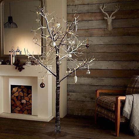 Outdoor Pre Lit Twig Tree At Amber Boniwell Blog