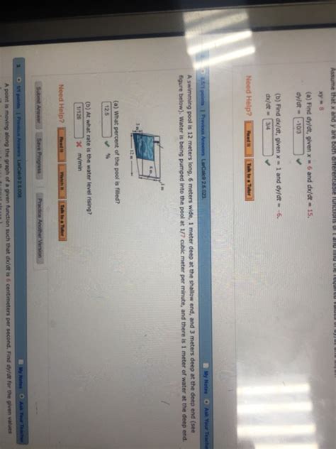 Solved Assume That Pi And Y Are Both Differentiable