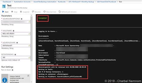 How To Automate Backup For Azure File Shares Using Powershell For Azure