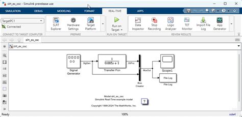 Simulink Real Time Generate Real Time Applications For Simulations That Run On A Target