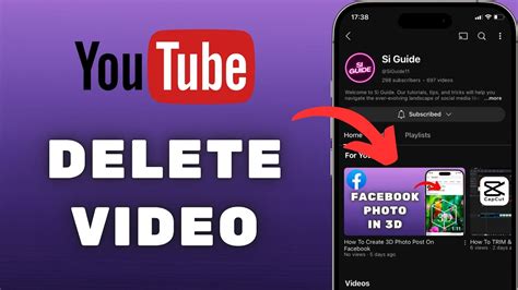 How To Delete YouTube Videos YouTube