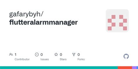 Github Gafarybyh Flutteralarmmanager