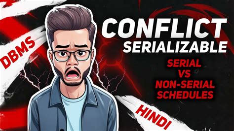 Schedules Conflict Serializable Serial And Non Serial Easy Trick Example🧠 Dbms Gate2025