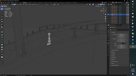White Model In Wireframe Mode Rblenderhelp
