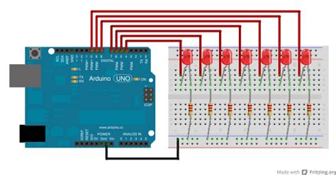 Viaje Con El Arduino Encender Leds En Secuencia Con Arduino