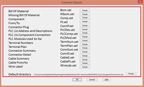 Saving Report Formats Autodesk Community