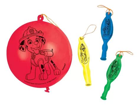 Balões Punch Amscan Paw Patrol Adventure 4ct Parcelamento Sem Juros