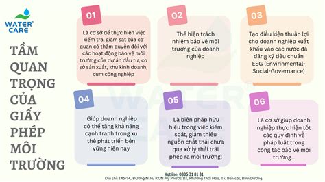 Thời điểm thích hợp để xin cấp Giấy phép môi trường Công ty TNHH Xử Lý Môi Trường Water Care
