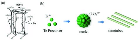 A Schematic Representation Showing The Hexagonal Crystal Structure Of Download Scientific