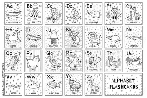 Abc Flash Cards Printable Black And White At Rachel Stearn Blog