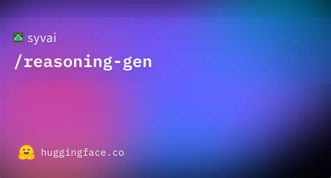 Syvai Reverse Reasoning · Datasets At Hugging Face