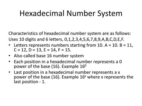 Number System In Computer Pptx