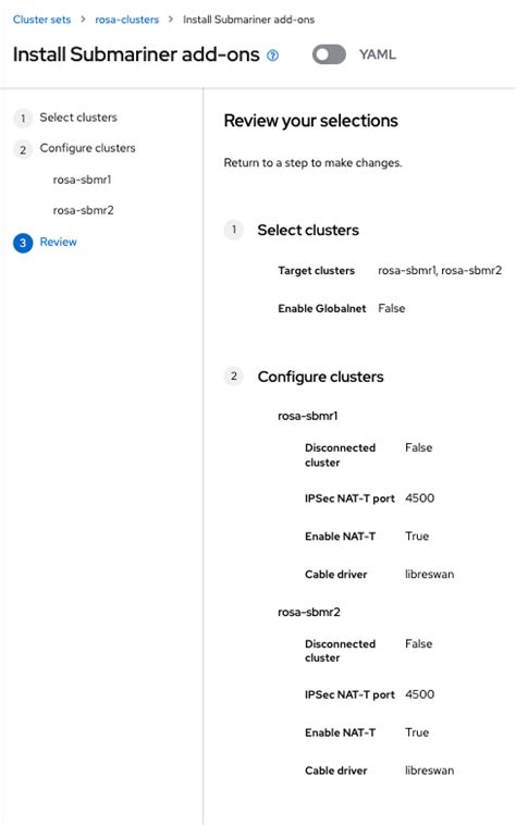 Deploy Acm Submariner For Connect Overlay Networks Of Rosa Clusters Red Hat Cloud Experts