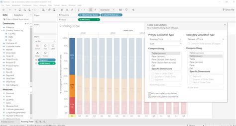 Secondary Table Calculations Data Driven Decision Making