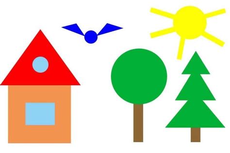 Апликации от геометрични фигури 67 снимки занаяти на животни от триъгълници за деца на 3 4