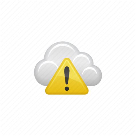 Cloud Cloud Computing Computing Danger Data Exclamation Point