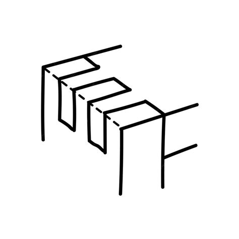 Premium Vector Wood Finger Joint Icon Hand Drawn Vector Illustration