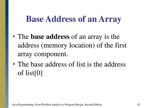 ppt chapter 9 arrays powerpoint presentation free download id 1280306