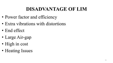 Linear Induction Motor Pptx Physics Science