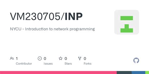 Github Vm230705inp Nycu Introduction To Network Programming