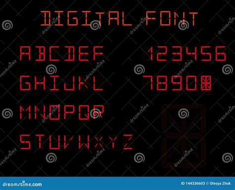 14 Segment Display Font Jolojo