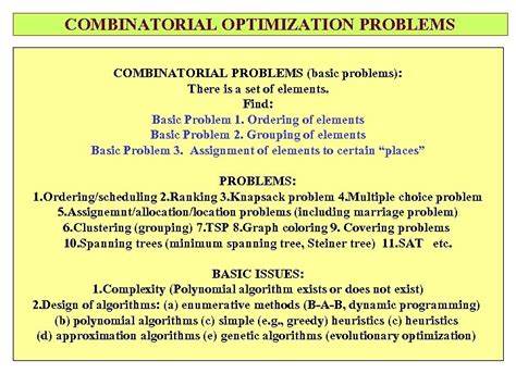 Modular Systems Combinatorial Optimization Based On Course