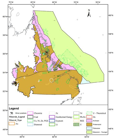 Mineral Occurrences And Mineral Resource Potential See Appendix E Download Scientific Diagram