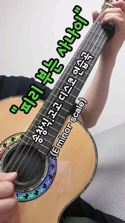 김충식기타 피리부는사나이 송창식 기타연주 Youtube