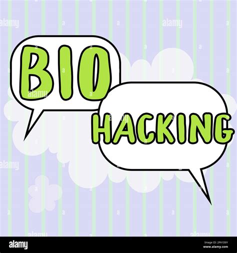 text caption presenting bio hacking word for exploiting genetic