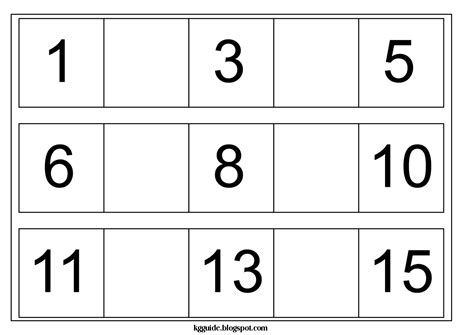 Pick A Number Between 1 To 15
