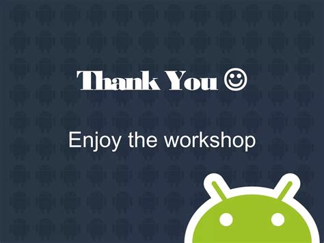introduction to android ppt