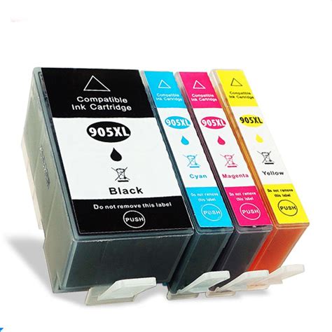 HP 905 หมึก HP 905XL สีดำ HP905XL ตลับหมึกสำหรับ HP 6979 8730 8740 6960 ...
