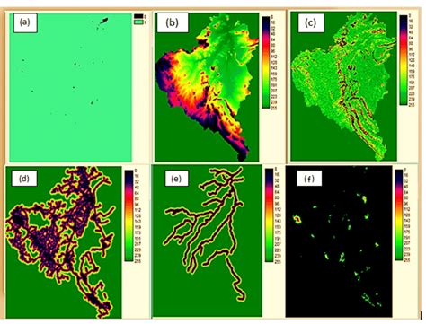 Factor And Constraint Maps Water Body A Elevation B Slope C
