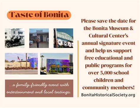Taste Of Bonita Bonita Museum