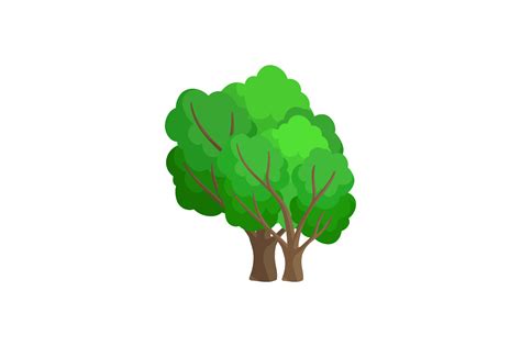 Tree Nature Vector Design Graphic By Customspace · Creative Fabrica