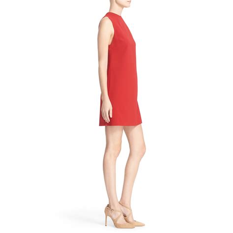 Alice Olivia Coley Mock Neck A Line Dress EvaChic