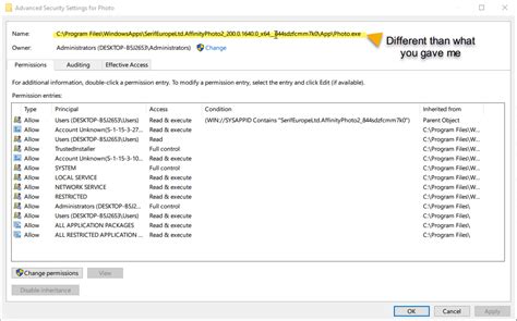 Cannot Run Any Apps After Installing Affinity 2 Cannot Access Device