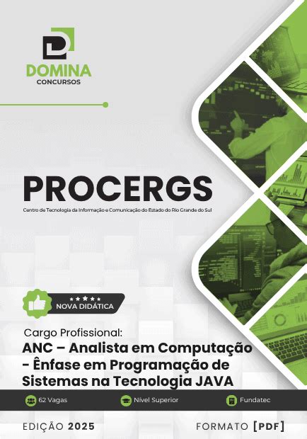 Apostila Anc Programação De Sistemas Na Tecnologia Java Procergs Rs 2025
