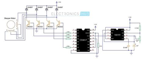 Stepper Motor Driver Circuit Diagram