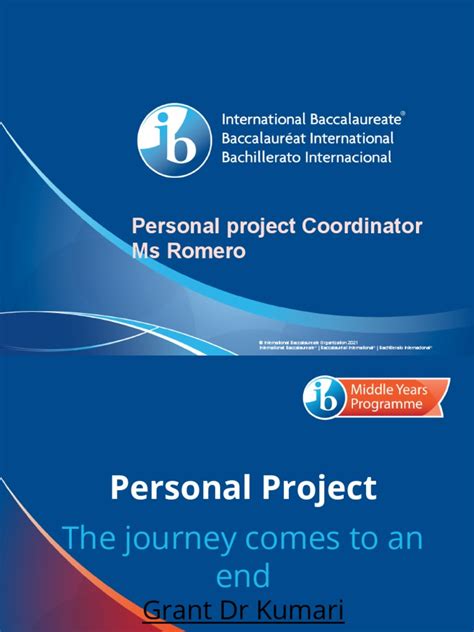 Myp Pp Report Pdf Learning Knowledge